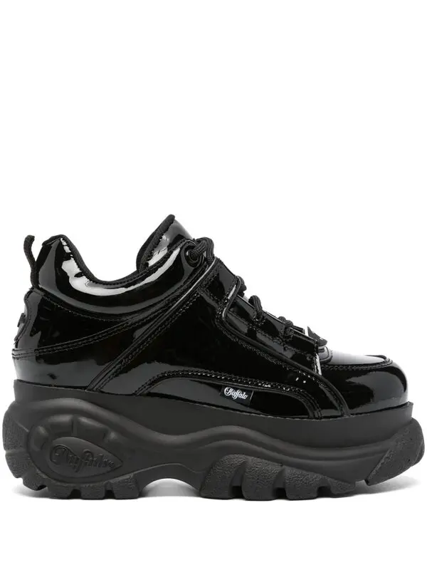 BUFFALO Classic Low Chunky-sole Sneakers - Black