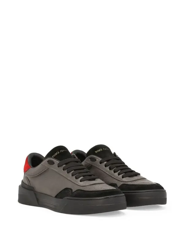 Dolce & Gabbana Roma Panelled Sneakers - Grey