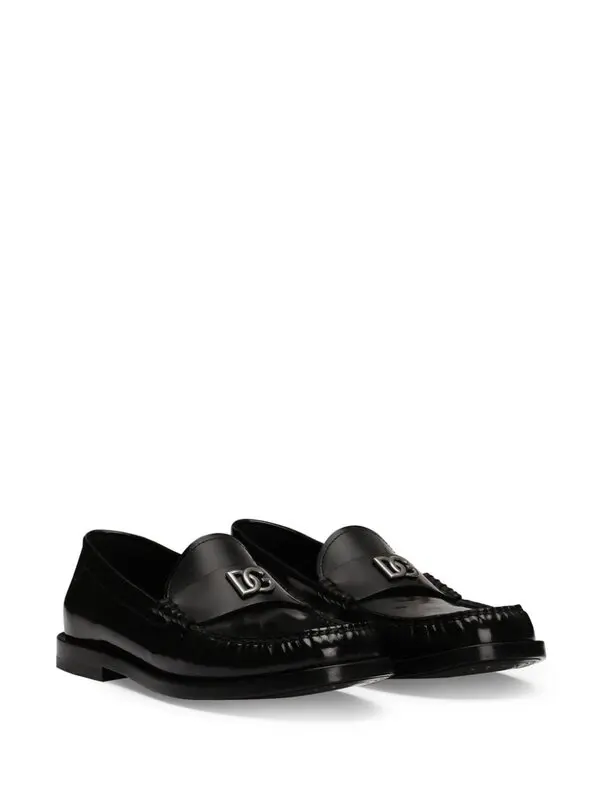 Dolce & Gabbana Logo-plaque Loafers