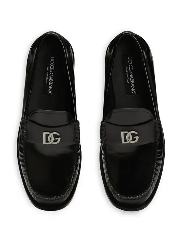 Dolce & Gabbana Logo-plaque Loafers