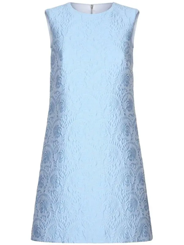 Dolce & Gabbana A-line Brocade Mini Dress
