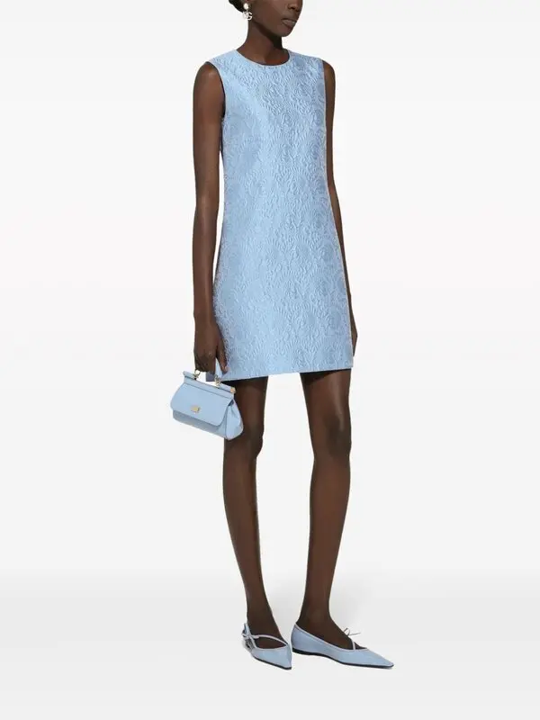 Dolce & Gabbana A-line Brocade Mini Dress