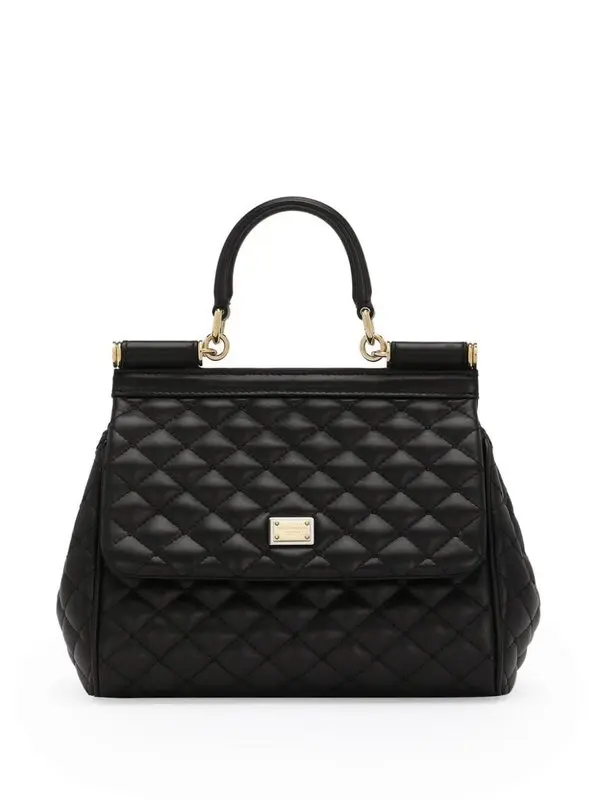Dolce & Gabbana Sicily Handbag - Black