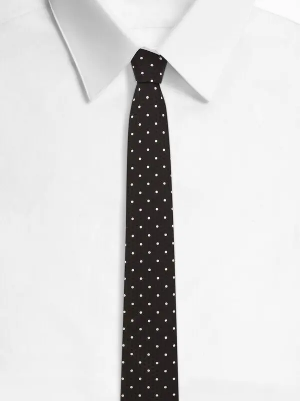 Dolce & Gabbana Polka-dot Print Tie