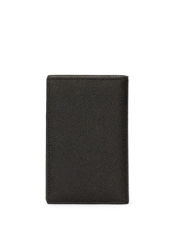Dolce & Gabbana Dauphine-print Bi-fold Card Holder - Black