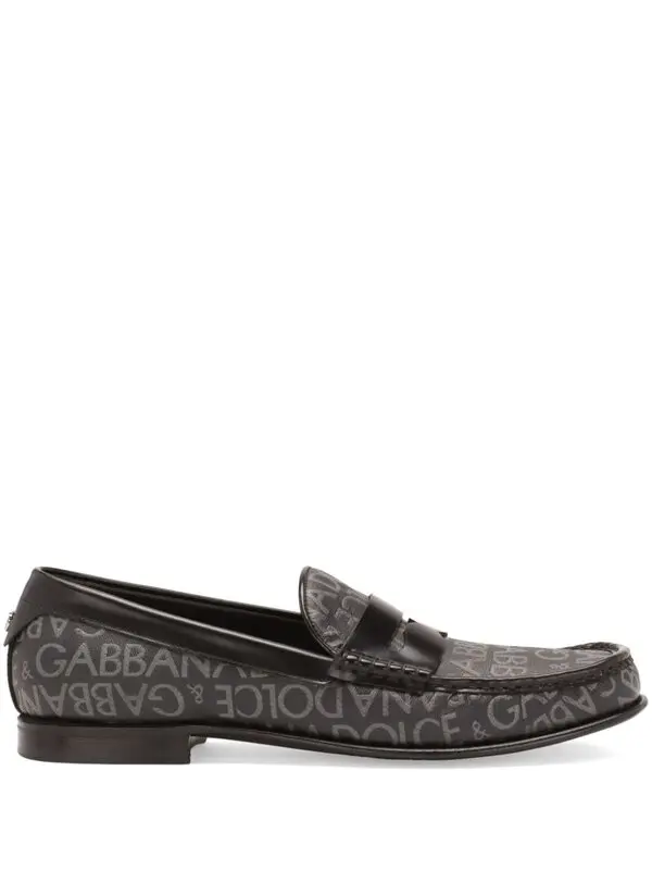 Dolce & Gabbana Logo-print Loafers