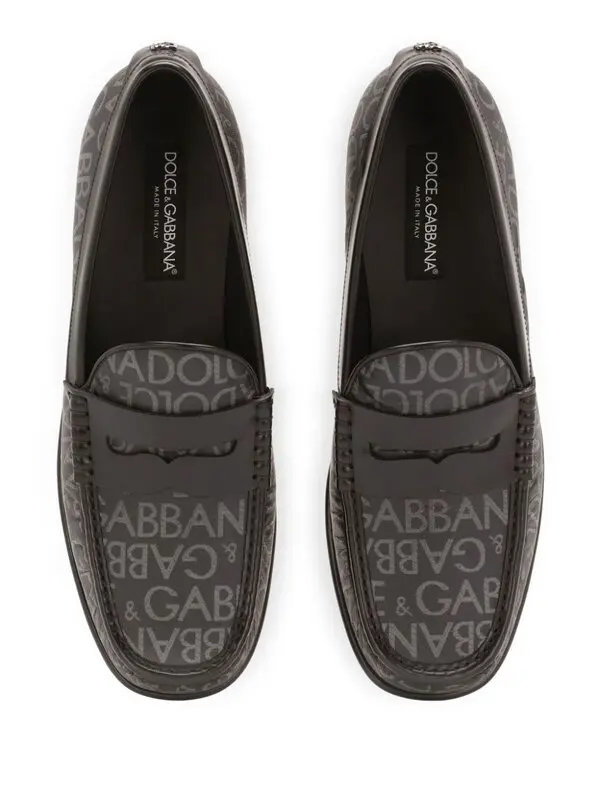 Dolce & Gabbana Logo-print Loafers