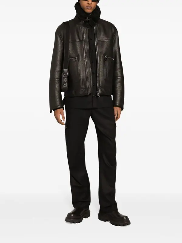 Dolce & Gabbana Woolen Shirt - Black