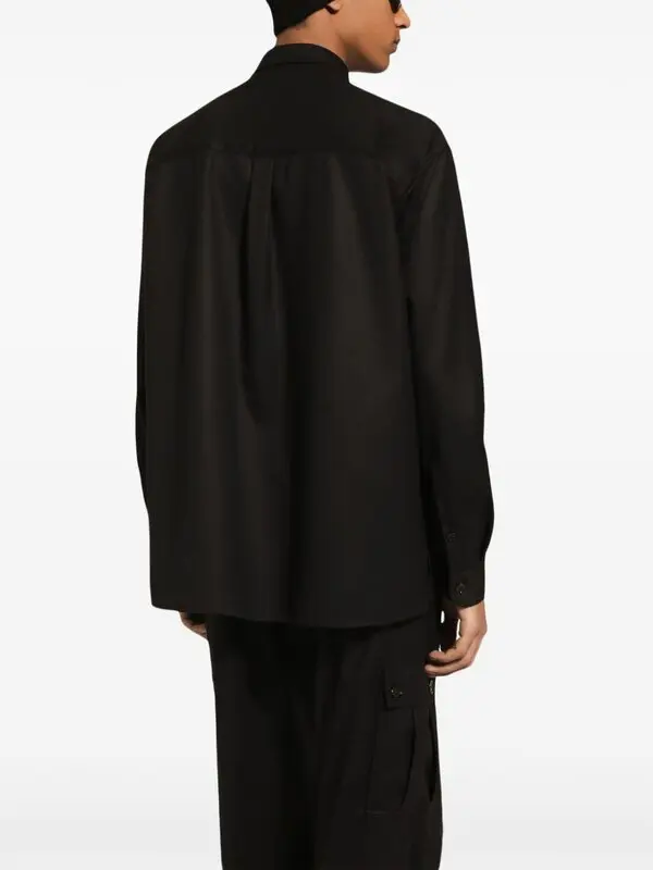 Dolce & Gabbana Woolen Shirt - Black