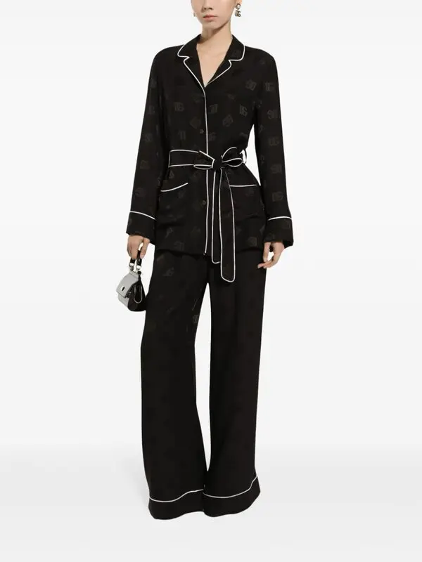 Dolce & Gabbana Dna Logo-print Trousers