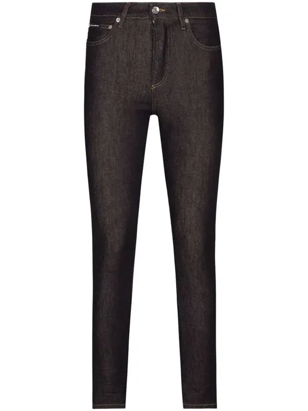 Dolce & Gabbana Skinny Jeans - Black