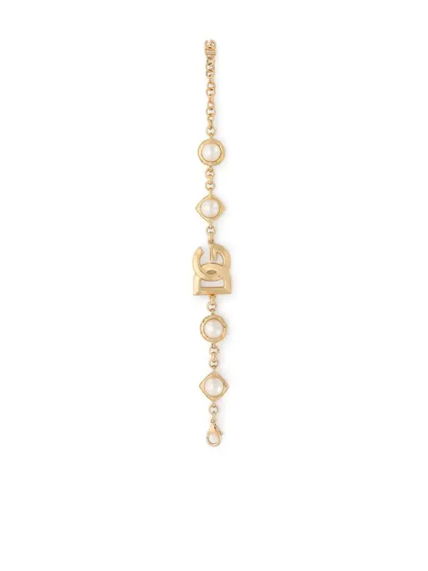 Dolce & Gabbana Dg-logo Bracelet - Gold