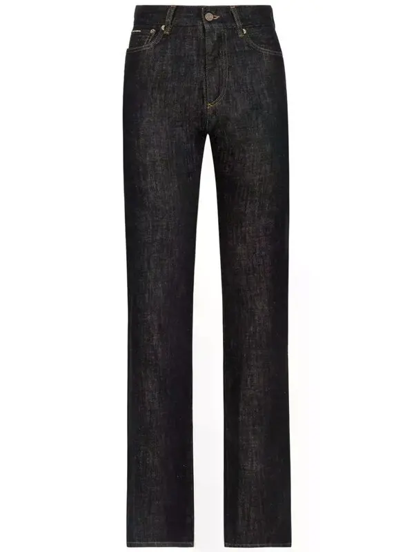 Dolce & Gabbana Straight-leg Jeans - Blue