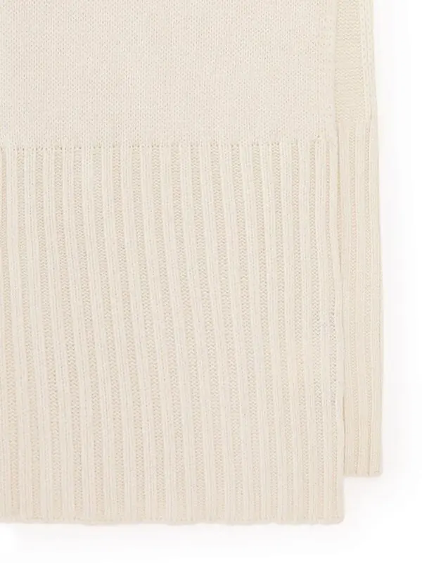 Dolce & Gabbana Dna Rectangle Knitted Scarf - Neutrals