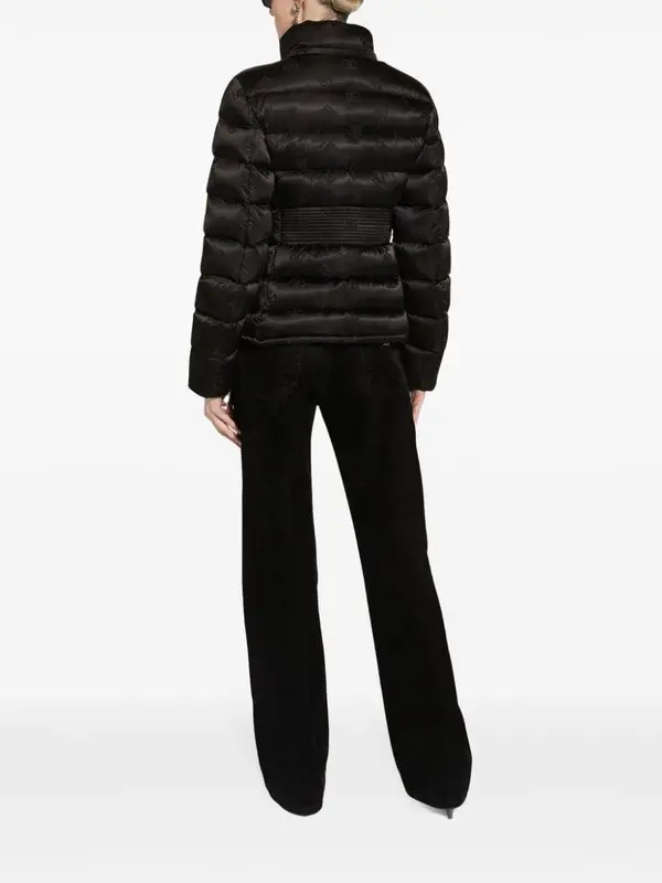 Dolce & Gabbana Monogram-jacquard Puffer Jacket