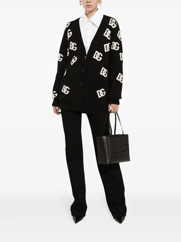 Dolce & Gabbana Logo-embroidered Cardigan