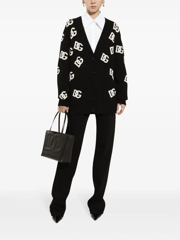 Dolce & Gabbana Logo-embroidered Cardigan