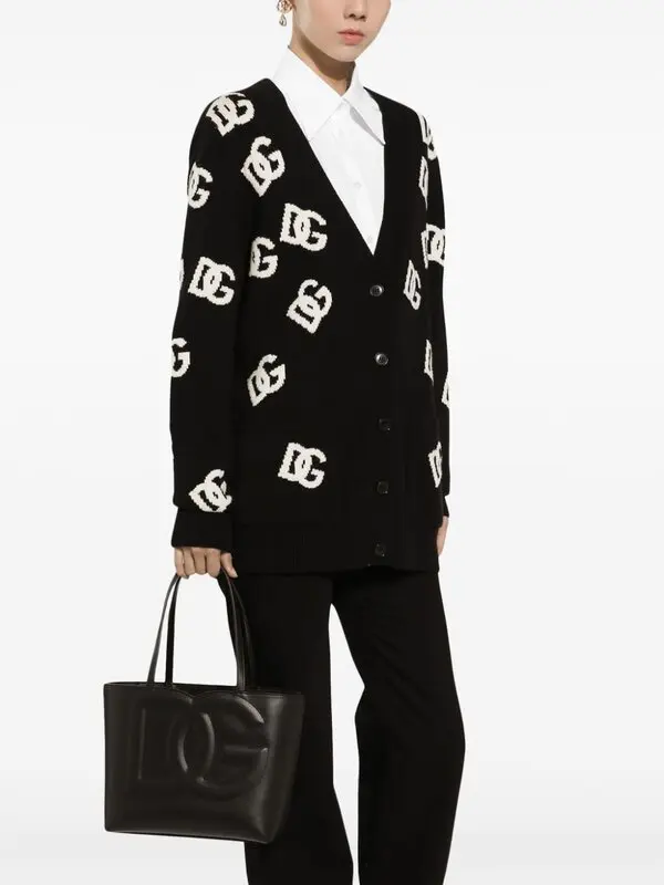 Dolce & Gabbana Logo-embroidered Cardigan