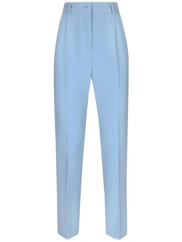 Dolce & Gabbana High-waisted Tailored Trousers - Blue