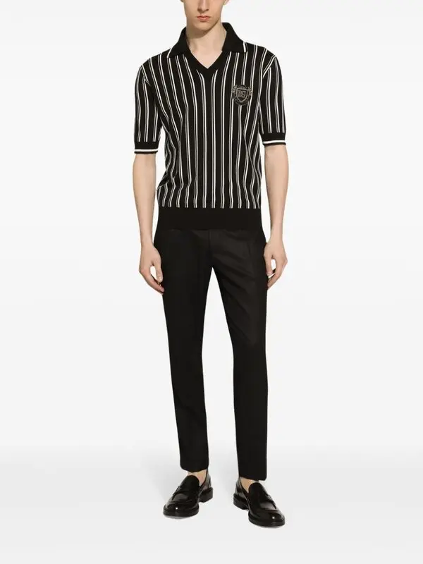 Dolce & Gabbana Flannel Tailored Trousers
