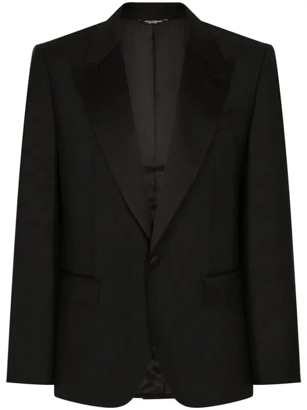 Dolce & Gabbana Wool Single-breasted Jacket