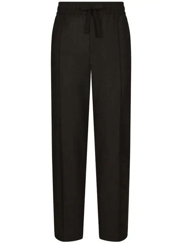 Dolce & Gabbana Wool Track Pants - Grey