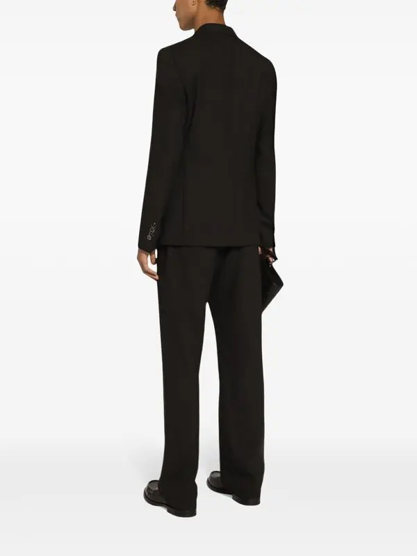 Dolce & Gabbana Wool Track Pants - Grey