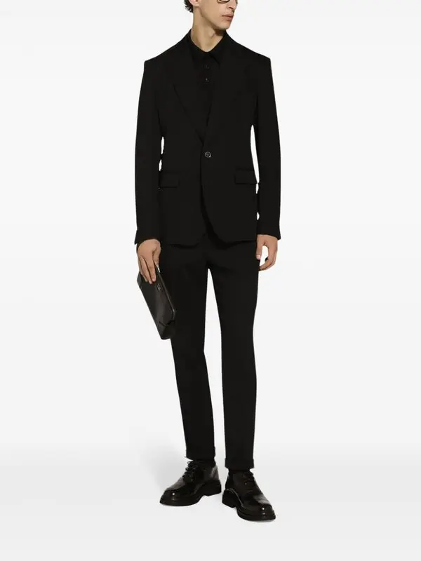 Dolce & Gabbana Peak Lapel Single-breasted Jacket