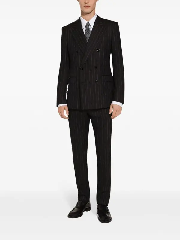 Dolce & Gabbana Striped Cotton Shirt - White
