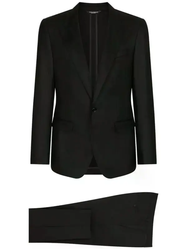Dolce & Gabbana Two-piece Single-breasted Dinner Suit Set