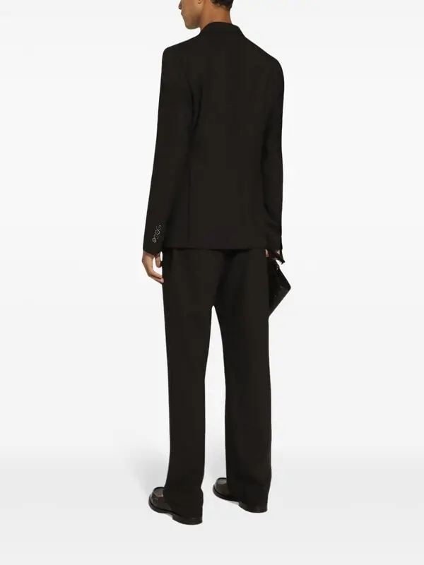 Dolce & Gabbana Wool Double-breasted Jacket - Grey