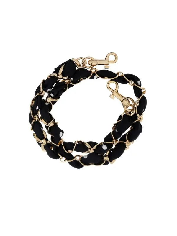 Dolce & Gabbana Calf Leather Chain-link Bag Strap