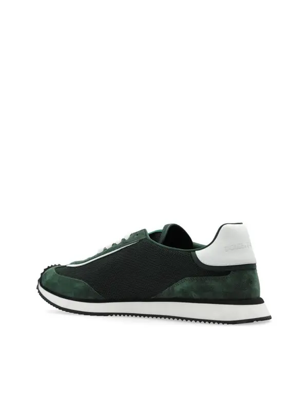 Dolce & Gabbana Mixed-material Dg Cushion Sneakers - Green