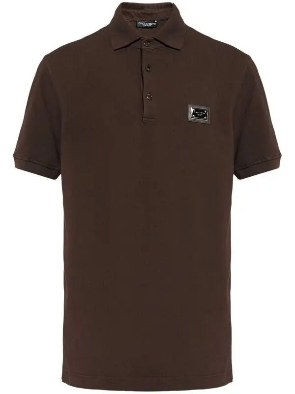 Dolce & Gabbana Logo-tag Polo Shirt