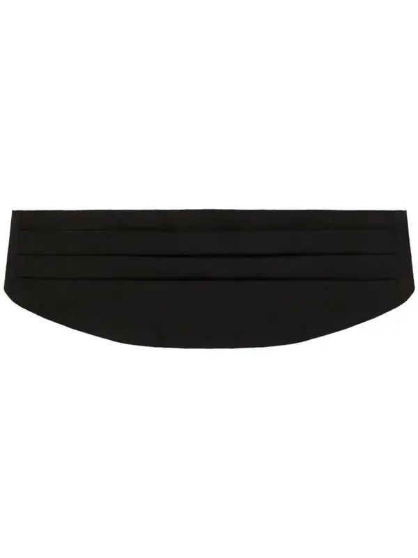 Dolce & Gabbana Silk Cummerbund - Black