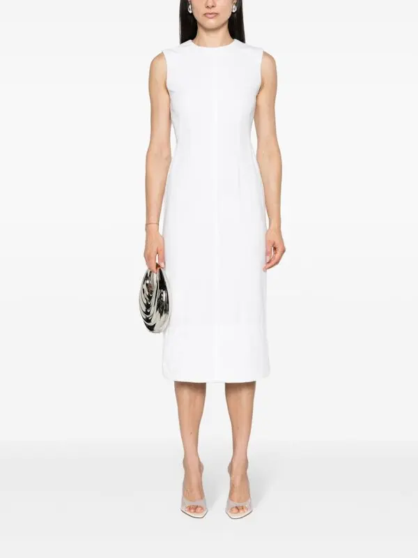 Sportmax Cariddi Crepe Midi Dress