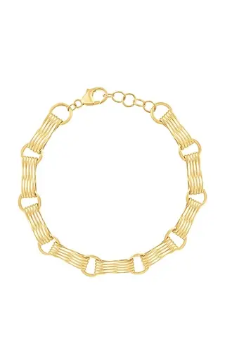 ALMASIKA Sagesse 18k Yellow Link Bracelet