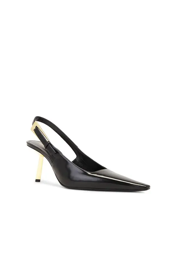 Saint Laurent Stone Slingback Pump