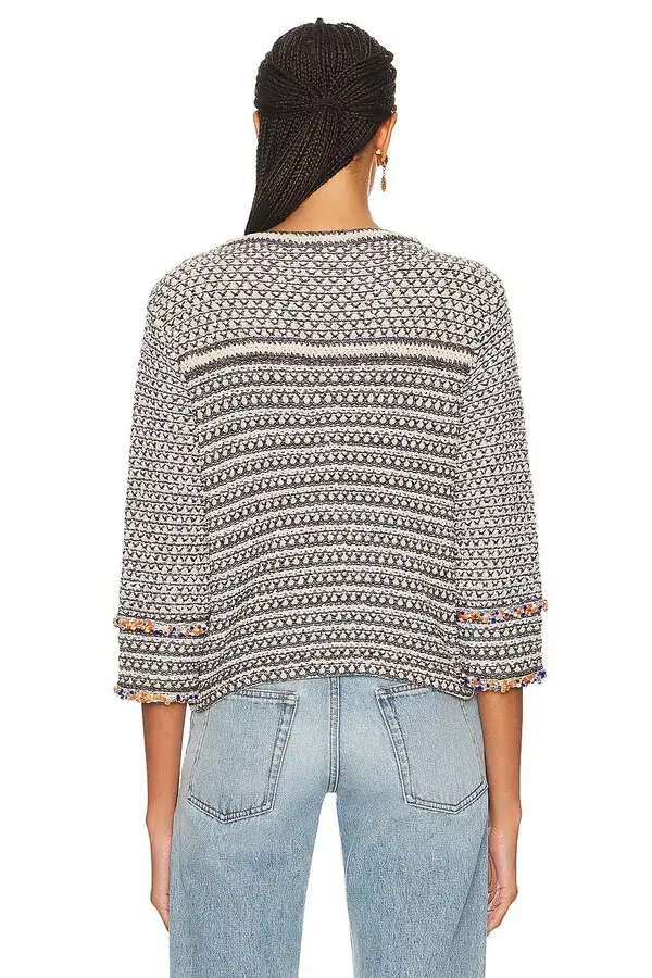 Chanel Beaded Knit Cardigan