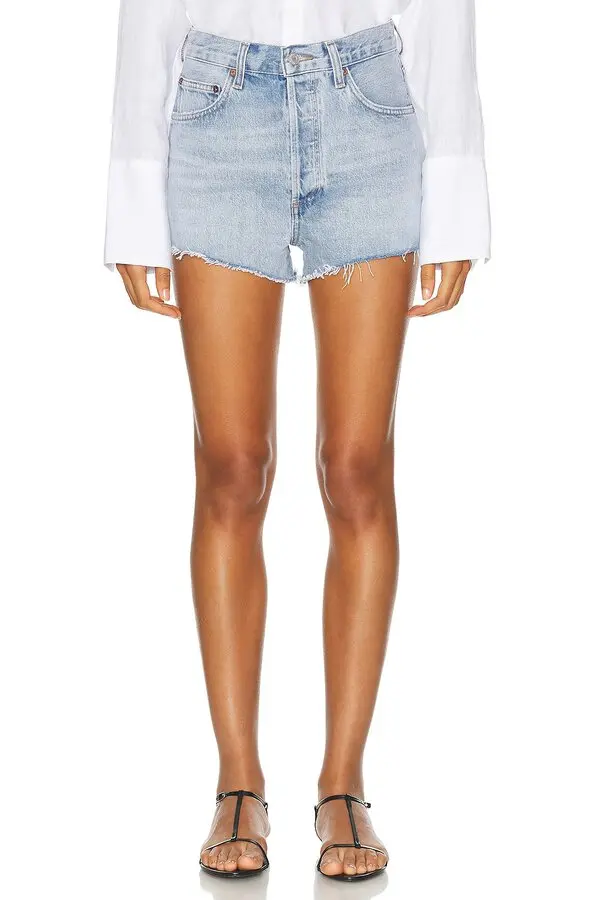 AGOLDE Mila Denim Shorts