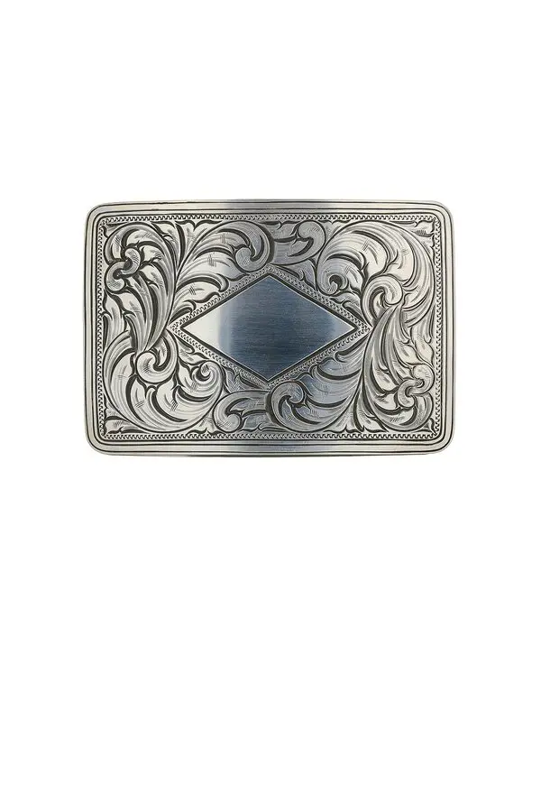 Kemo Sabe Gilman Belt Buckle - Silver