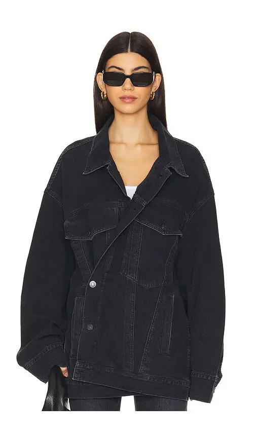 AGOLDE Reworked Wayne Jacket - Black