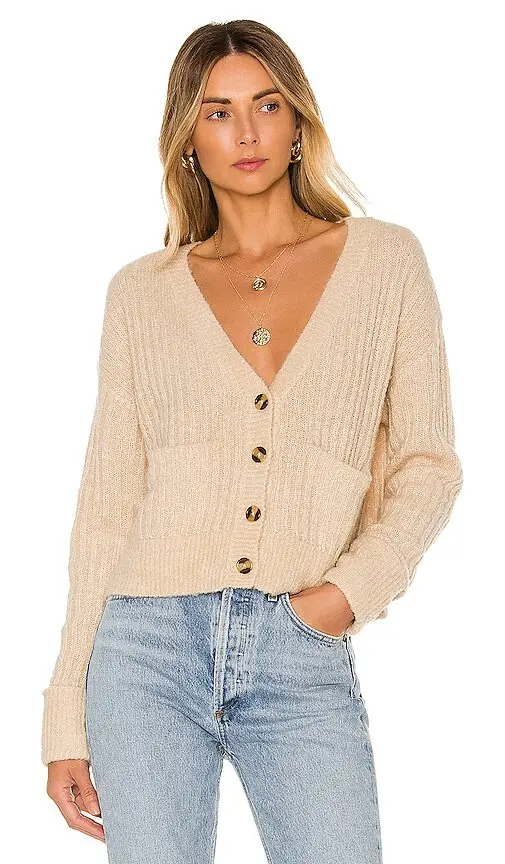 LOVERS AND FRIENDS Caroline Cardigan - Beige