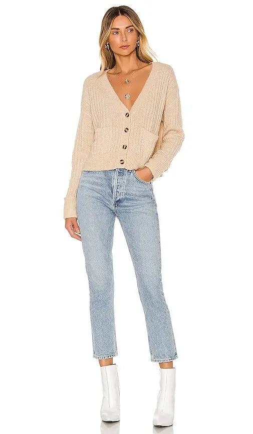 LOVERS AND FRIENDS Caroline Cardigan - Beige