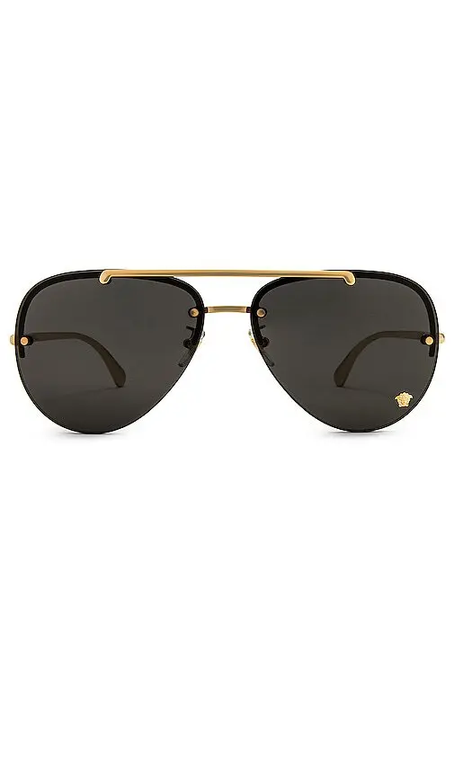 Versace Glam Medusa Sunglasses - Black