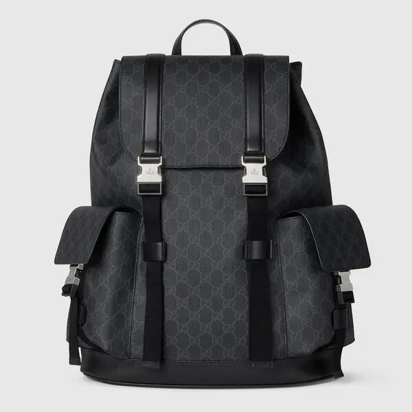 Gucci Original Gg Fabric Backpack - Black