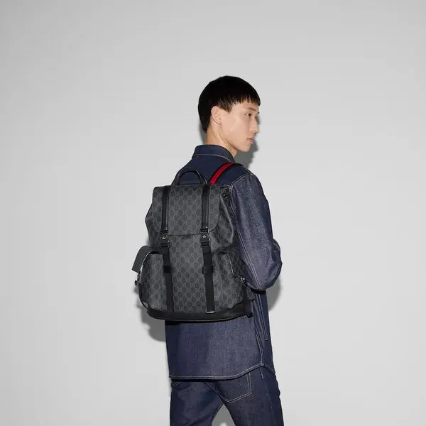 Gucci Original Gg Fabric Backpack