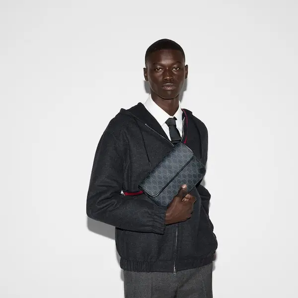 Gucci Gg Small Belt Bag In Supreme Canvas