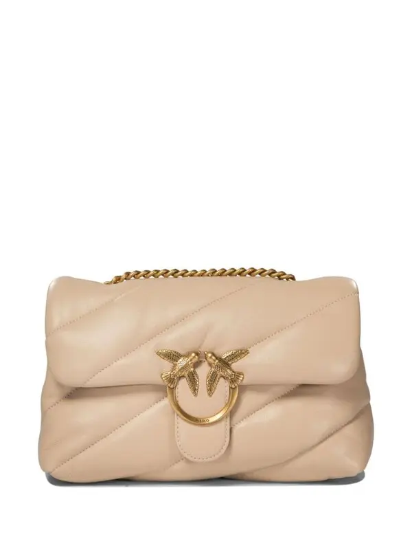 Pinko Medium Love Puff Shoulder Bag - Neutrals