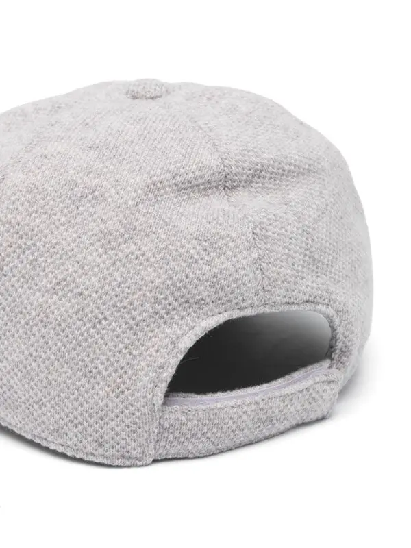 Eleventy Knitted Cap - Grey